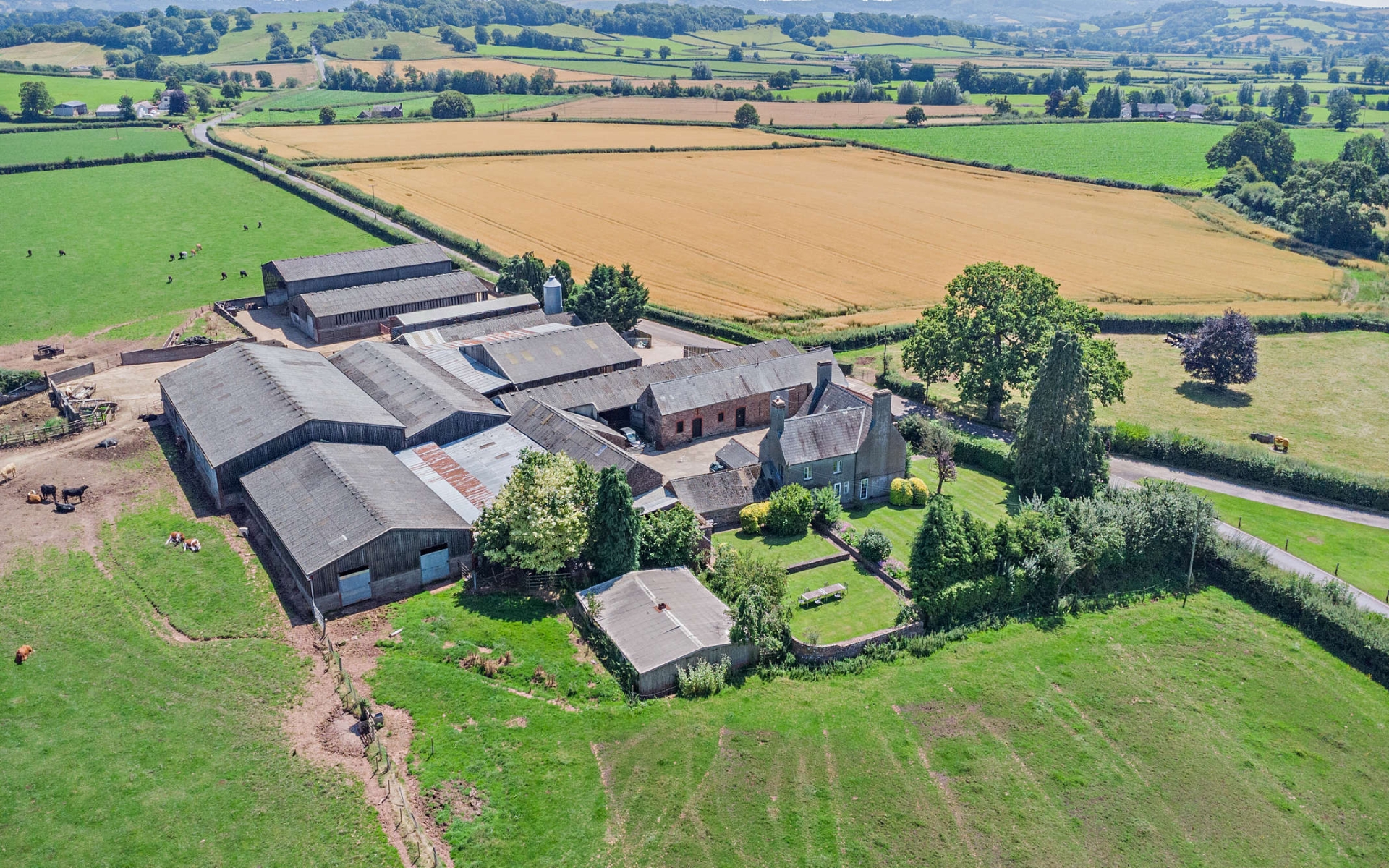 Property For Sale , Llandenny, NP15 | 4 Bedroom Farm through Williams ...